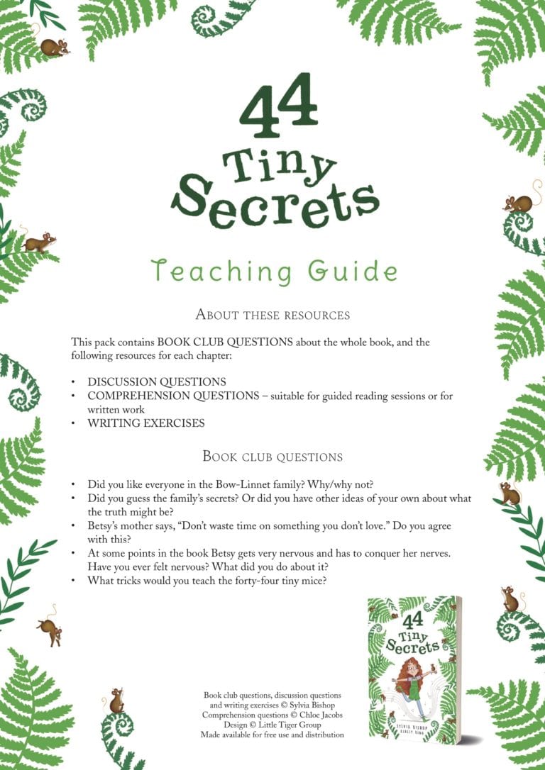 44 Tiny Secrets - Teaching Guide - Little Tiger