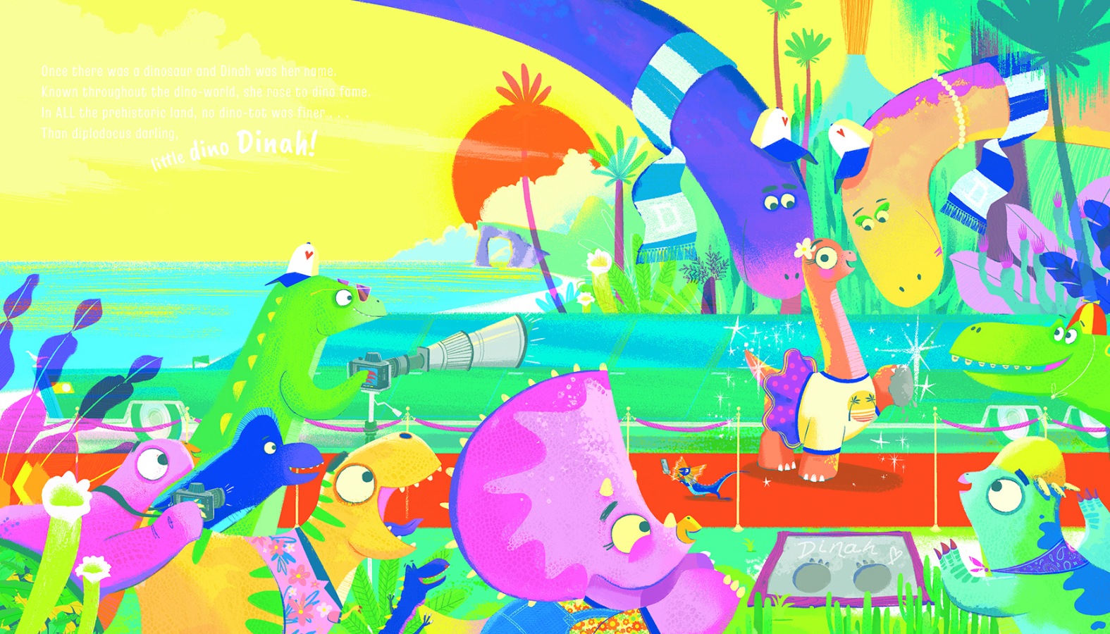 Dinos Don't Give Up! - Little Tiger