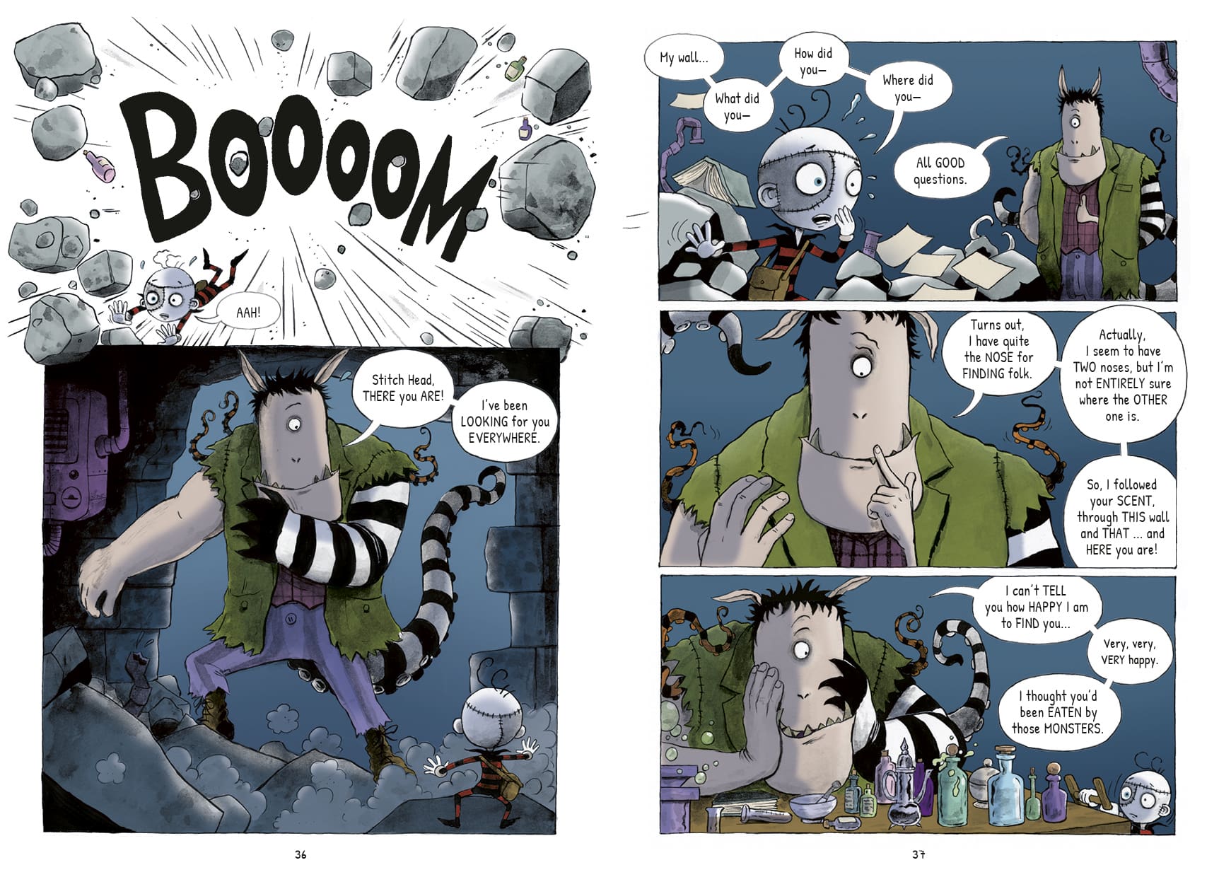 Stitch Head: The Graphic Novel - Little Tiger