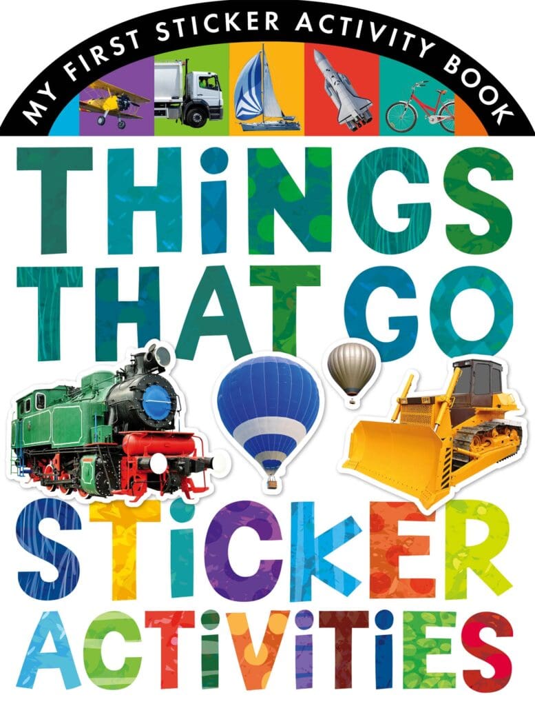 Things That Go Sticker Activities - Little Tiger